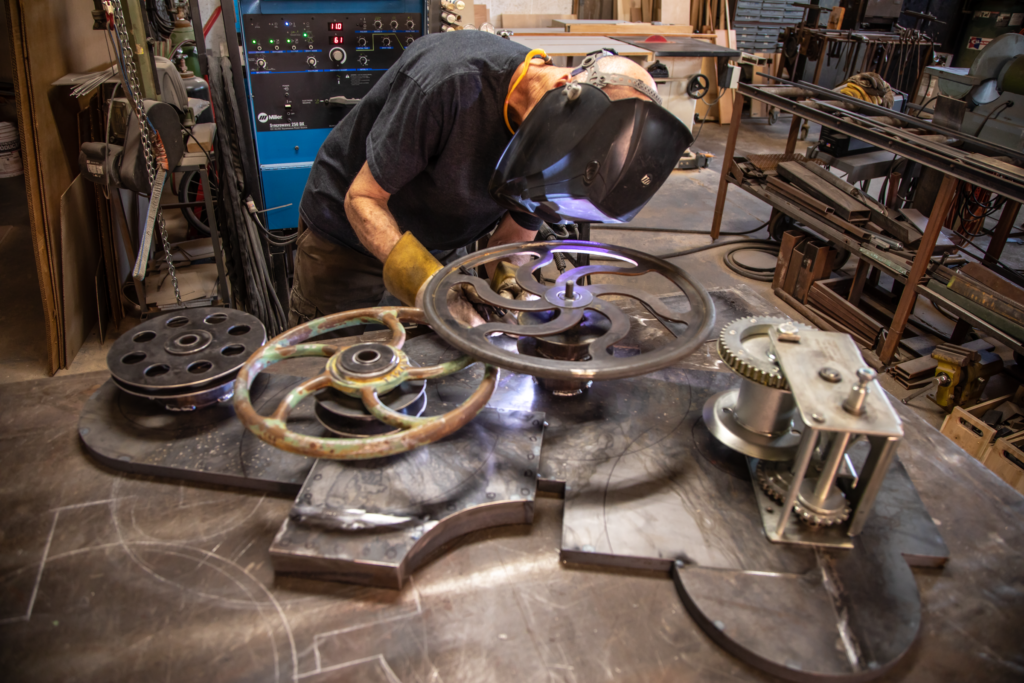 Making The Big Rug Exhibit - Affeldt Mion Museum