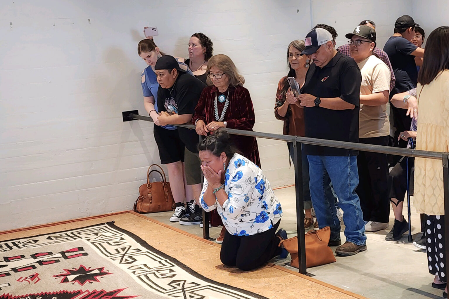 Julia Joe Descendants with The Big Rug - Affeldt Mion Museum